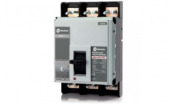 MCCB 3P 1000A 70kA Shihlin - BMA 1000-RED