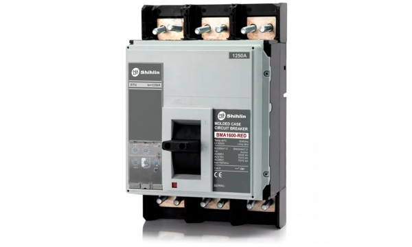 MCCB 3P 1250A 70kA Shihlin - BMA 1250-RED