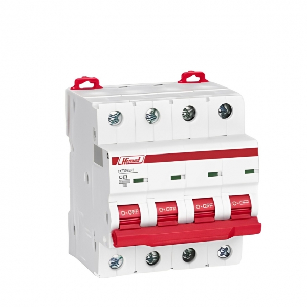 MCB 4P 10A 10kA Himel - HDB9H63A4C10