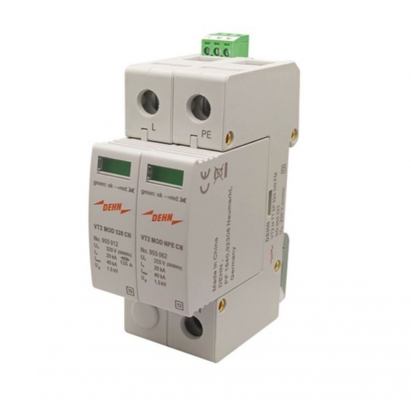 Chống Sét Nguồn Điện DEHN Loại 2 VT2 M TT 2P 320 CN FM - 955323