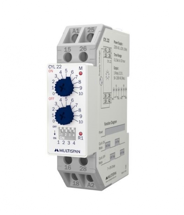 Relay Thời Gian Luân Phiên Multispan - CYL-22