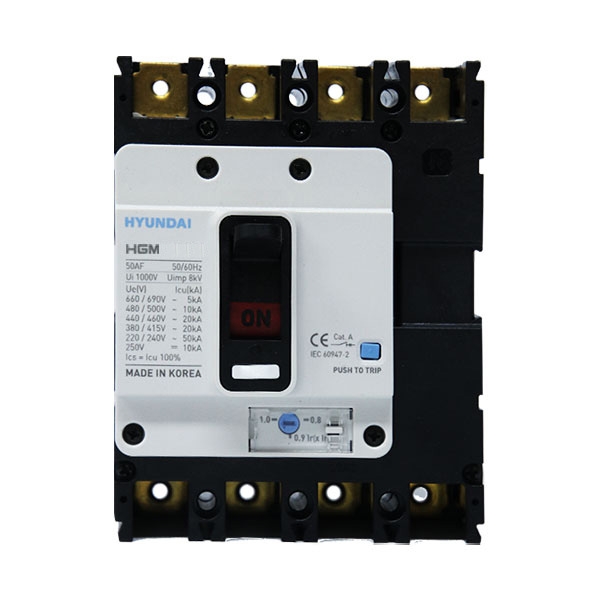 ELCB 4P 200A 26kA Huyndai - HGE250S