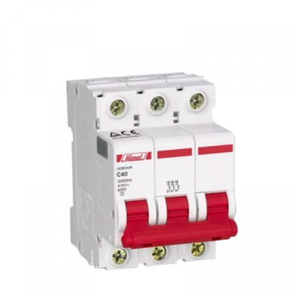 MCB 3P 32A 6kA Himel - HDB3WN3C32
