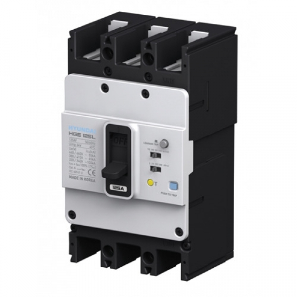 MCCB 3P 16A Hyundai - HGM50H- F