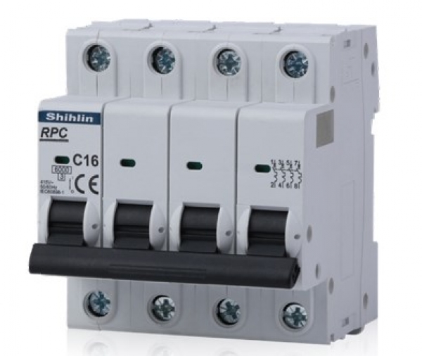 MCB 4P 20A 10kA Shihlin - RPC-H