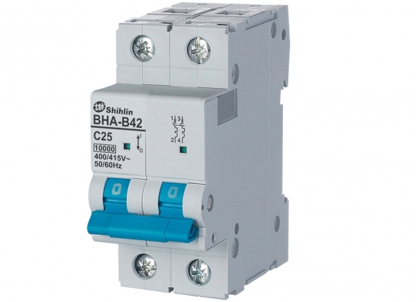 MCB 2P 63A 6kA Shihlin - BHA