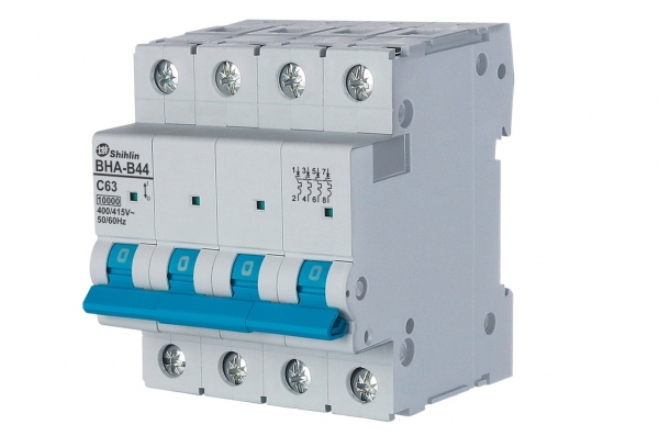 MCB 4P 10A 10kA Shihlin - BHA-B4