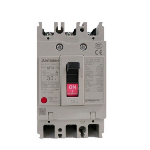 MCCB 3P 7.5kA Mitsubishi - NF63-SV 3P 40A