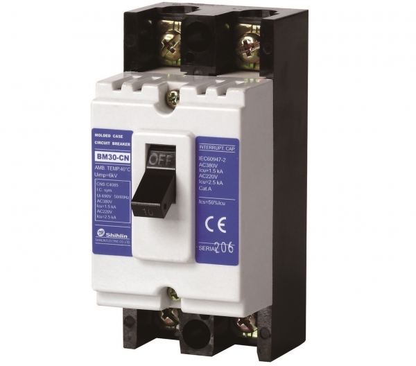 MCCB 3P 10A 1.5kA Shihlin - BM 30-CN