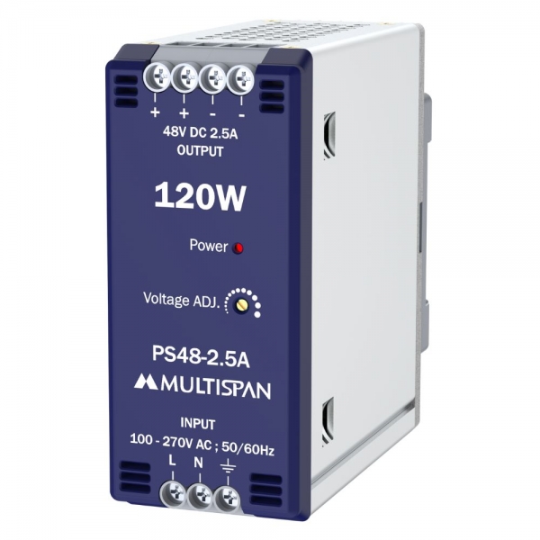 Bộ Chuyển Nguồn Điện 48VDC 2.5A Multispan - PS48-2.5A