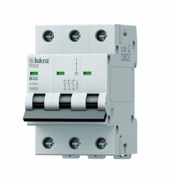MCB 3P 32A Iskra - RI53-32A