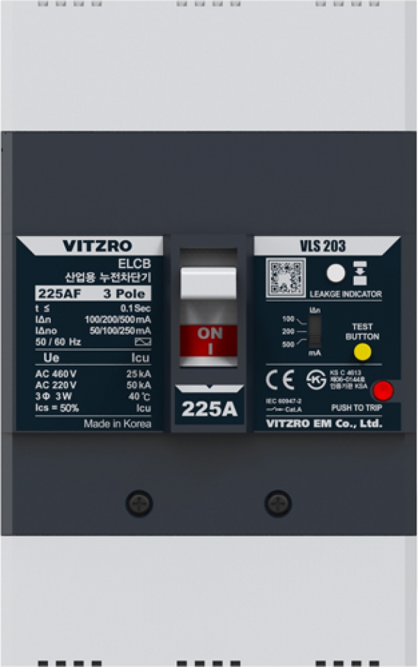 MCCB 3P 30A Vitzro - VBE 33