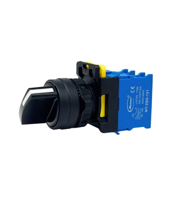 Công Tắc Xoay 3 Vị Trí Master - MT-SW3P-A22-S