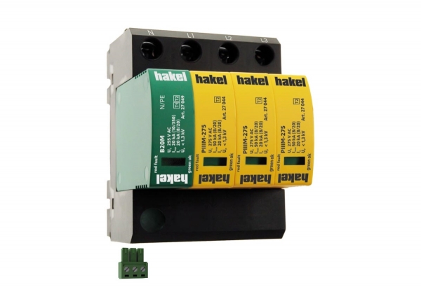 Chống Sét Lan Truyền Hakel Type 2 - PIIIM 275 DS/3+1 Art 27023