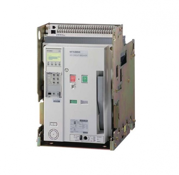 Máy Cắt Không Khí ACB 4P 630A 65kA Mitsubishi - AE630-SW 4P 630A FIX