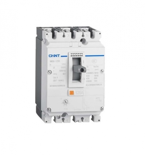 MCCB 3P 500A 36kA Chint - NM8N-630C TM 500 3P