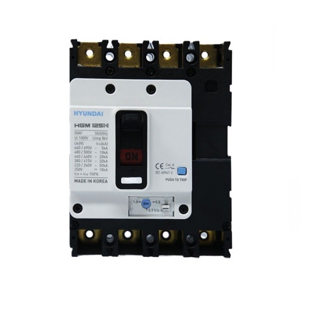 MCCB 3P 40A 38kA Huyndai - HGM125H- FVP