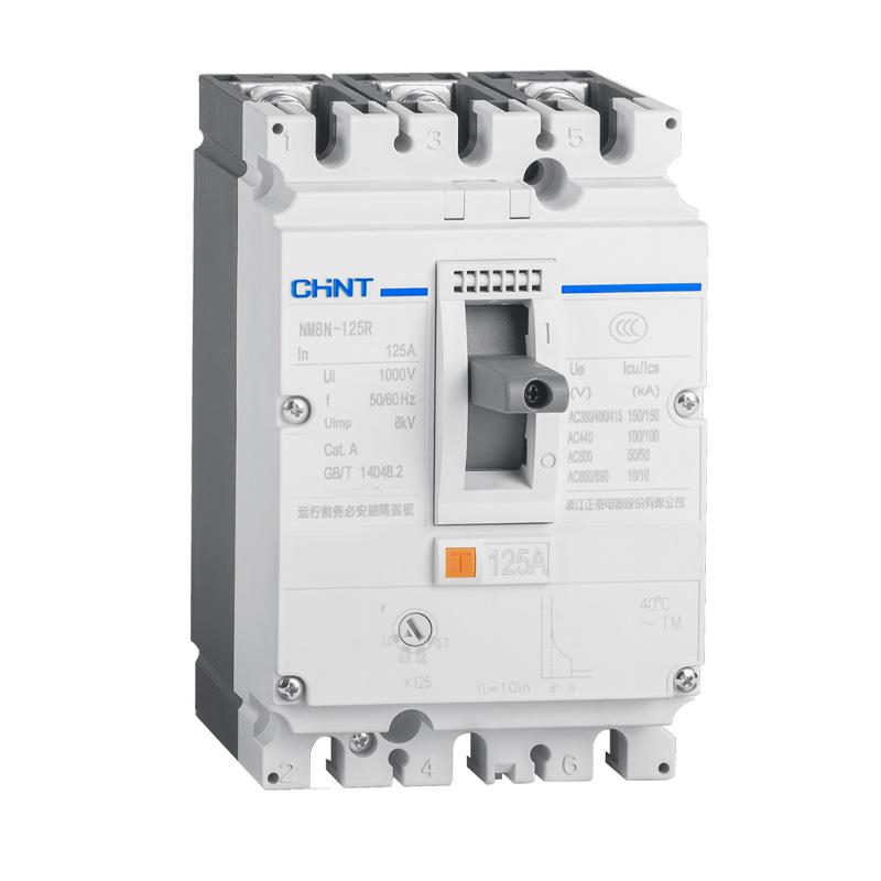 MCCB 3P 350A 50kA Chint - NM8N-400S TM 350 3P