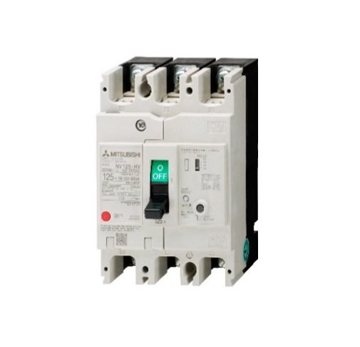 ELCB 3P 15A 50kA Mitsubishi - NV125-HV 3P 15A 30mA CE